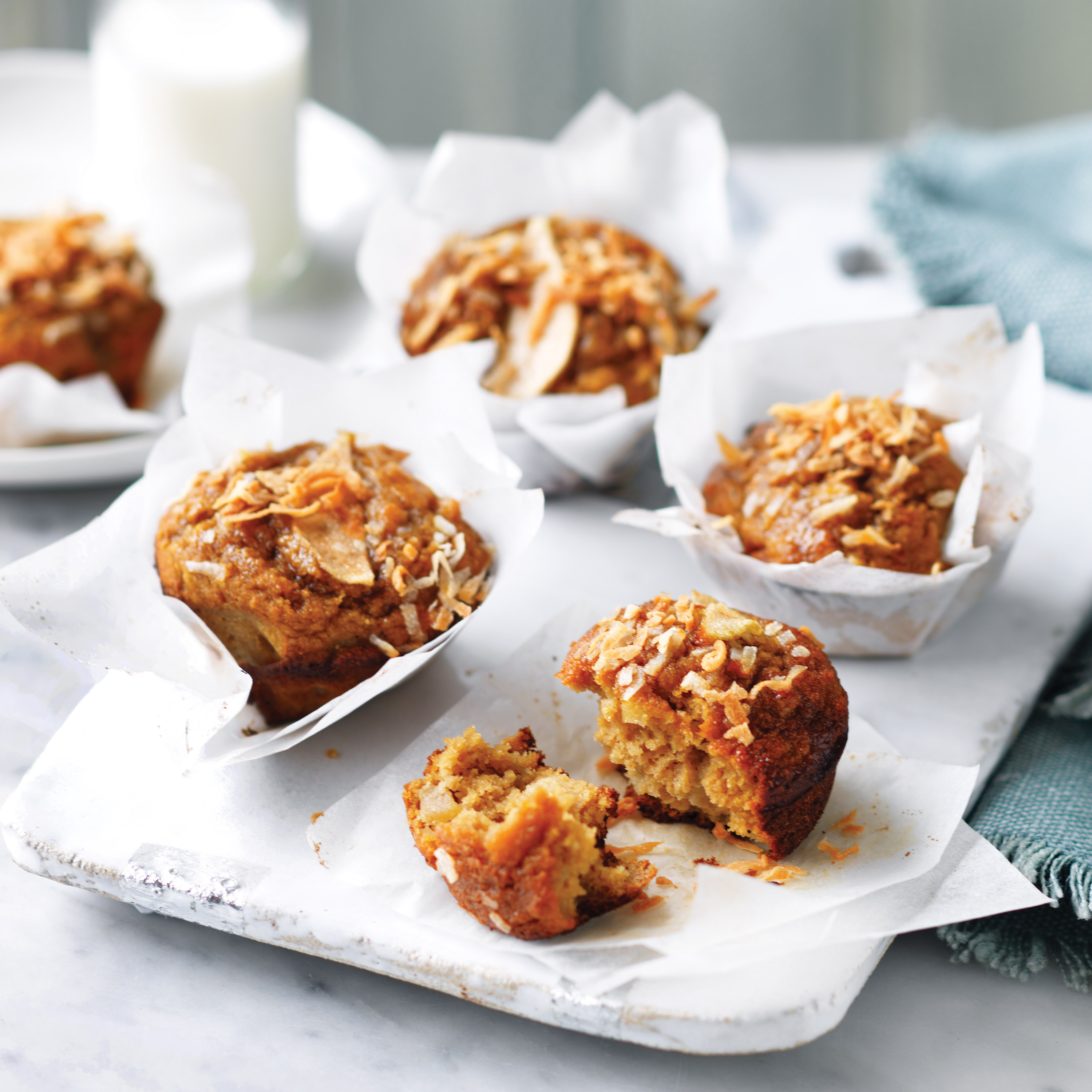 Coconut and pear muffins | Australian Pears