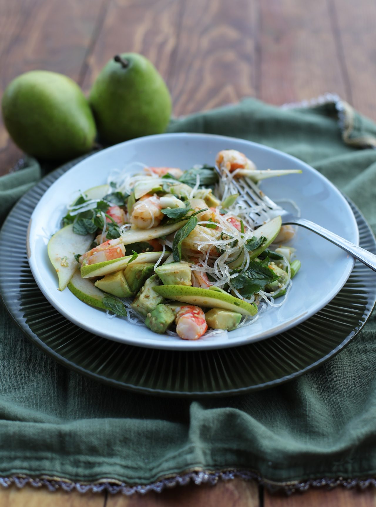Pear, Avocado and Fresh Herb Salad | Australian Pears